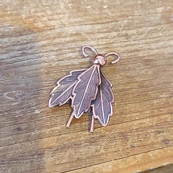 Bell vintage | Jewelry | Copper Bell Bug Brooch Midcentury Modern ...